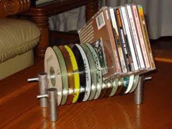 1000 formas de reciclado de CDs y DVDs parte II