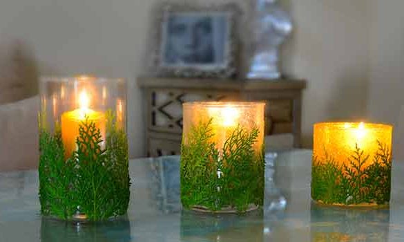 Candelabros navideños - BricoBlog